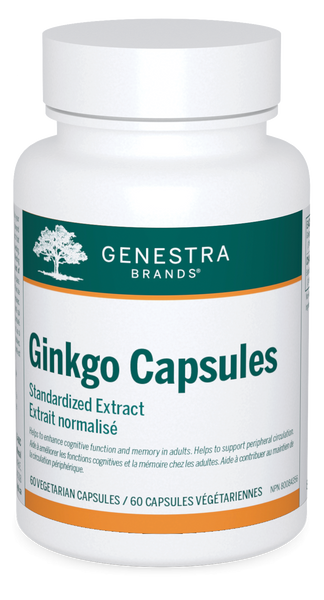 Ginkgo Capsules (60 Caps) – Naterro