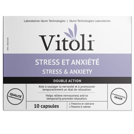 Vitoli Stress Et Anxiété (blister 10 Caps) – Naterro