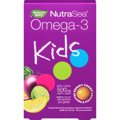 Nutrasea Omega 3 Kids (30 Gélifiés) – Naterro