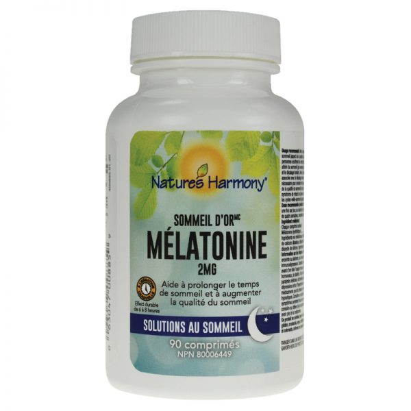 Melatonine 2 Mg (90 Capsules) – Naterro